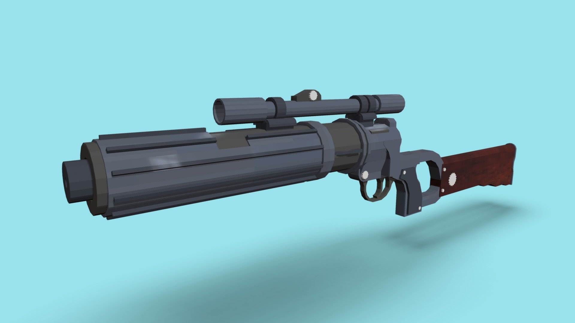 EE-3 Blaster Rifle - Minecraft - 3D model by LZ Blocks (@LZBlocks ...