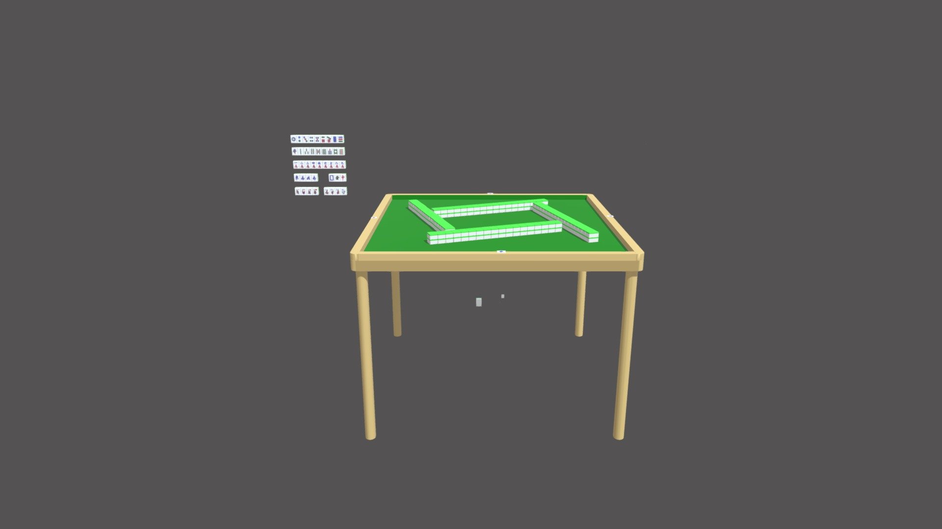Mahjong - 3D model by wchaparchaeology [a7edaca] - Sketchfab