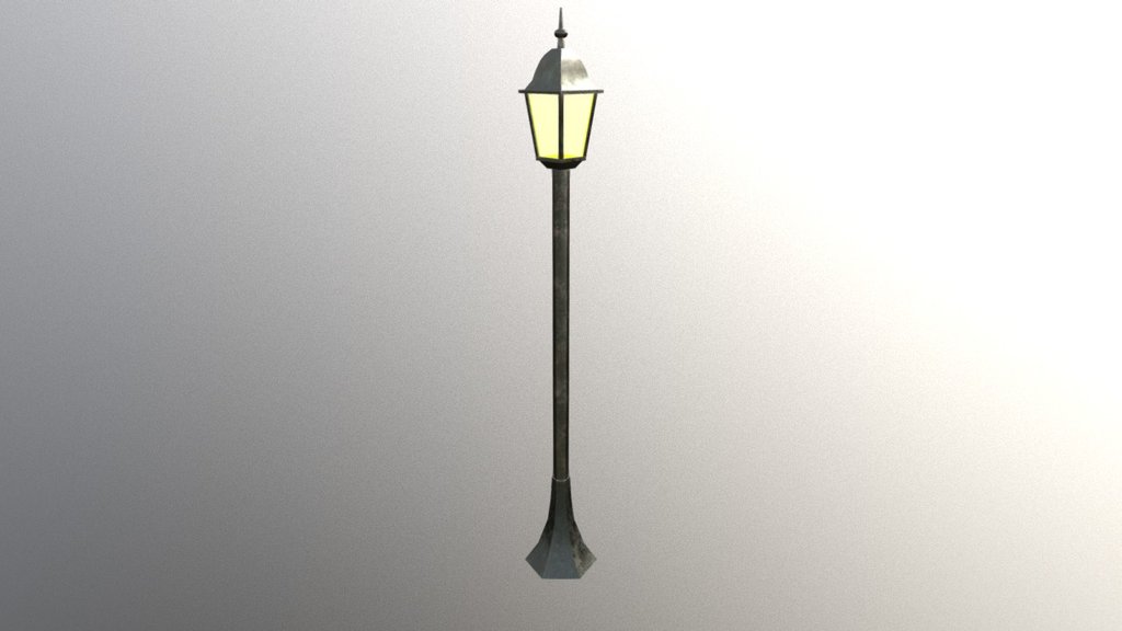 Old Lamp - 3D model by 3D Modeller (@3Dtronic) [a7f0643] - Sketchfab