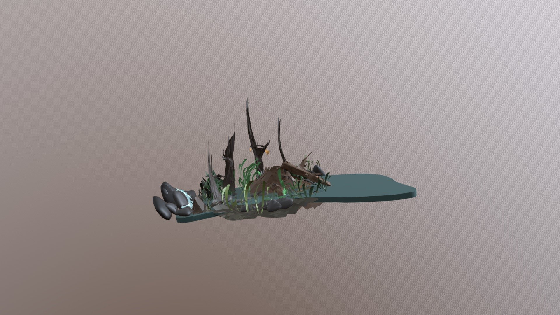 Moss Drawing - 3D model by tompollockjr [a7f0674] - Sketchfab