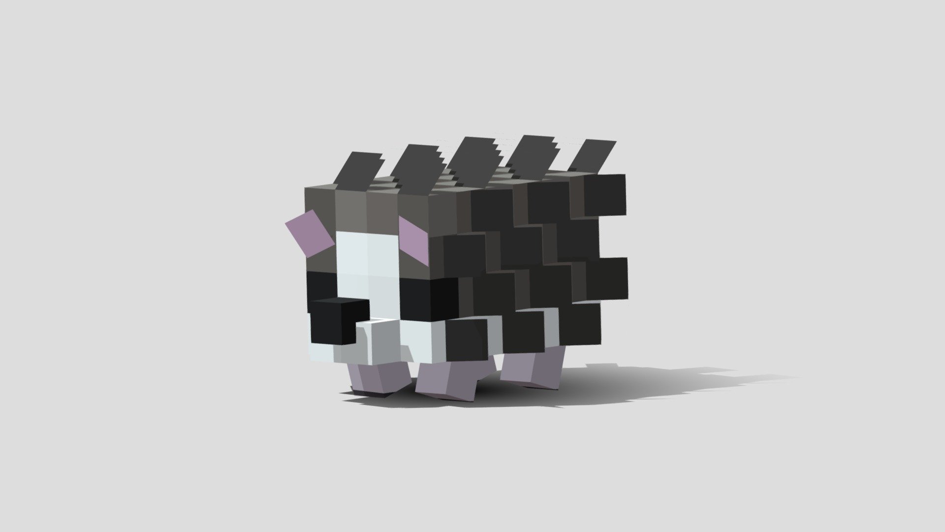 Low-Poly Hedgehog - 3D model by SolafideMedia [a7f19ce] - Sketchfab