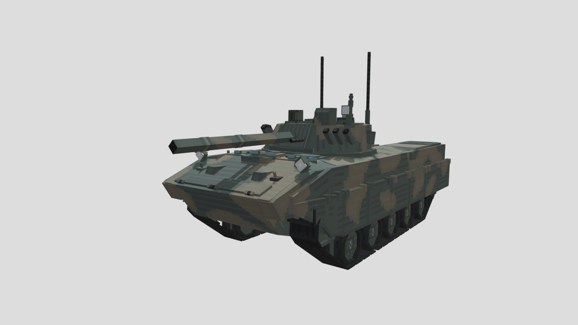 BMD 4M dz - 3D model by maksimrusso [a7f217f] - Sketchfab