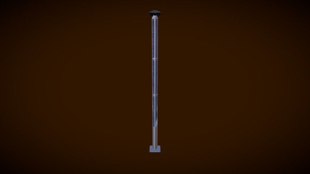 Silicon CPV Pyramid Light - 3D model by AndrejKlimov [a7f3450] - Sketchfab