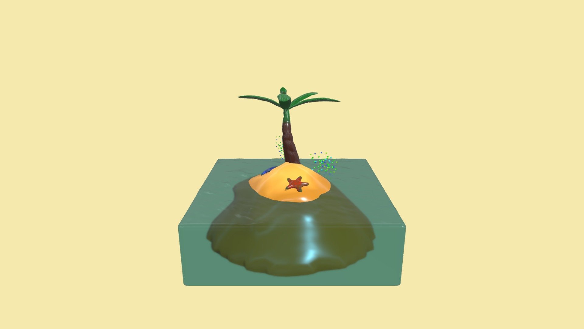 Small Island - 3D model by vtienluong [a7f3ae4] - Sketchfab