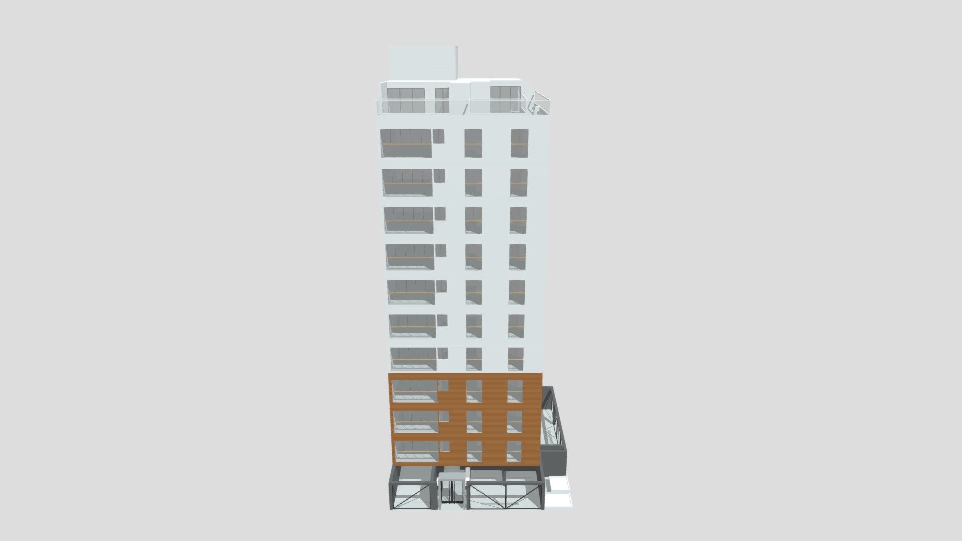 KORA FACHADA AVANCE - 3D model by Miguel.Luque.Tarazona [a7f4c12] - Sketchfab