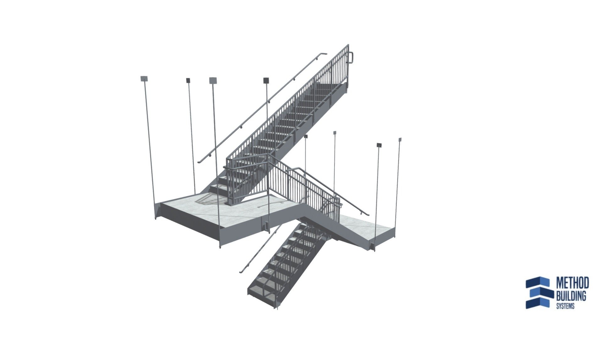 Johns Hopkins_ Stair 2 - 3D model by methodbuilding [a7f4dc4] - Sketchfab