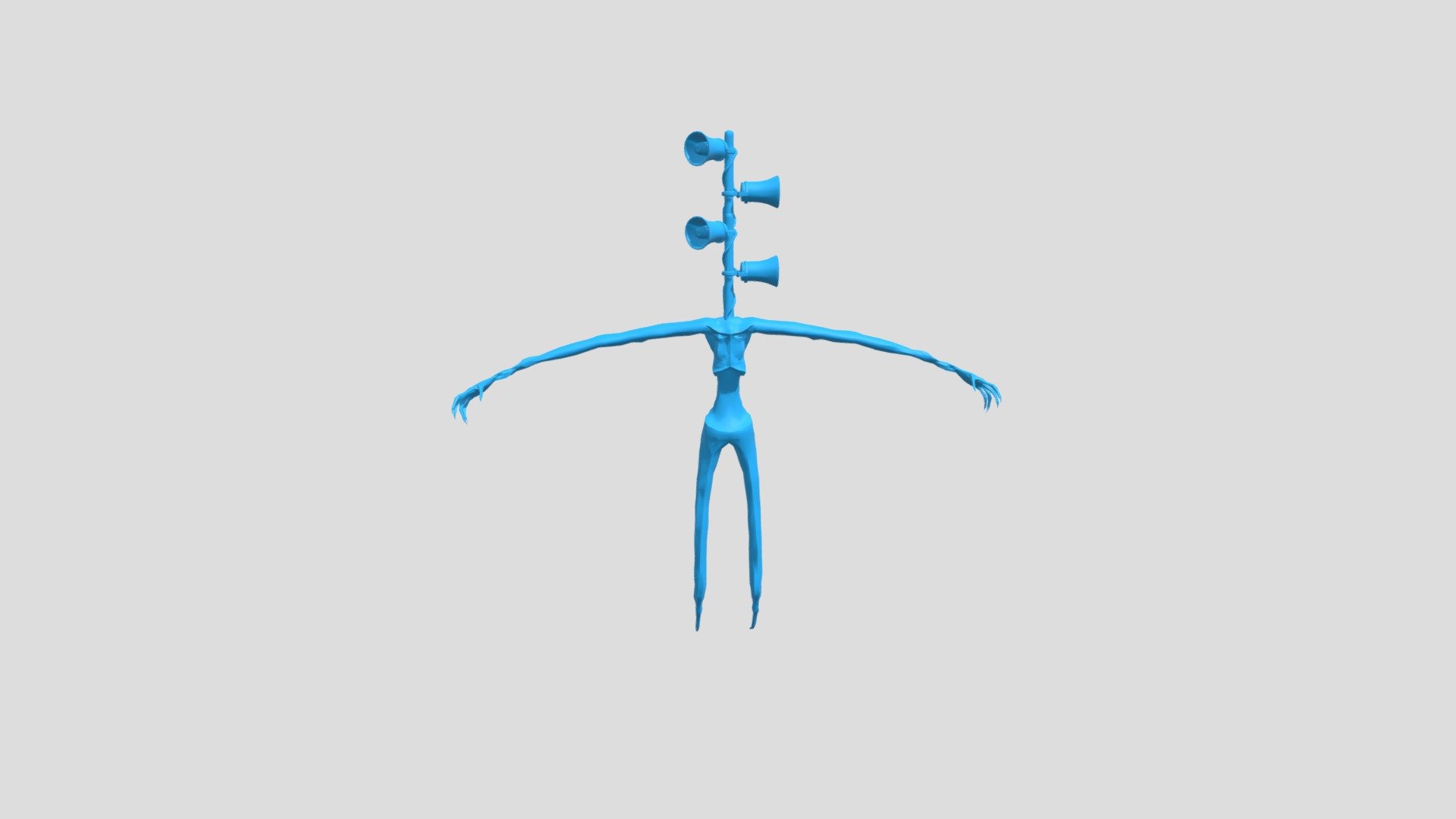 Ice Siren Head Shedmon - Download Free 3D model by Horror Wells ...