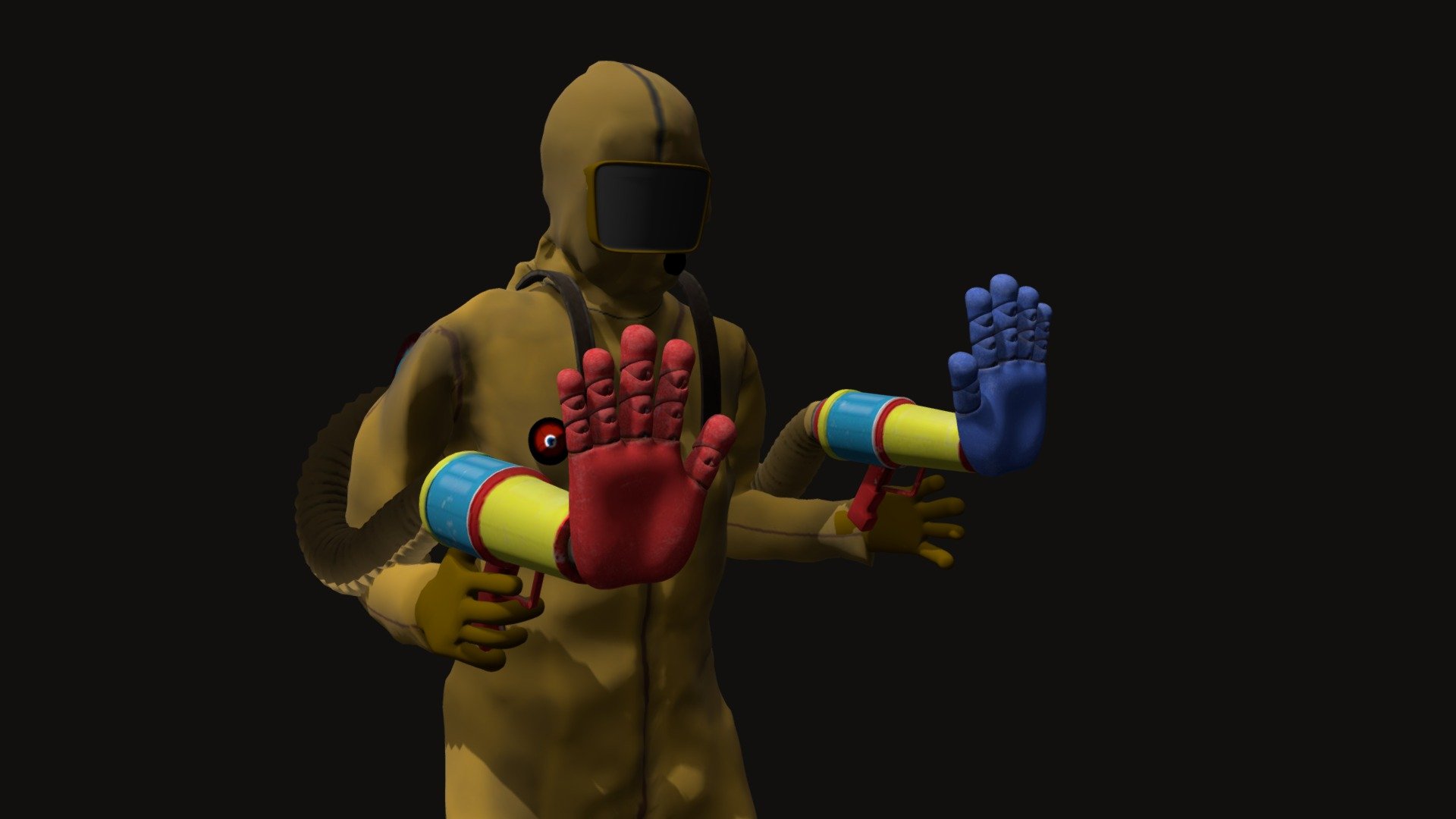 Player from Poppy-Project Playtime - Download Free 3D model by ...
