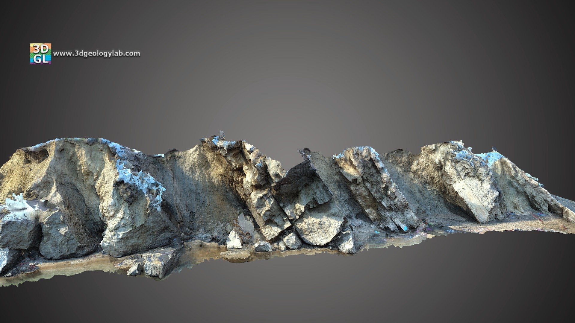 Outcrop - Zakynthos1 - 3D model by 3D Geology Laboratory (@3DGeologyLab ...
