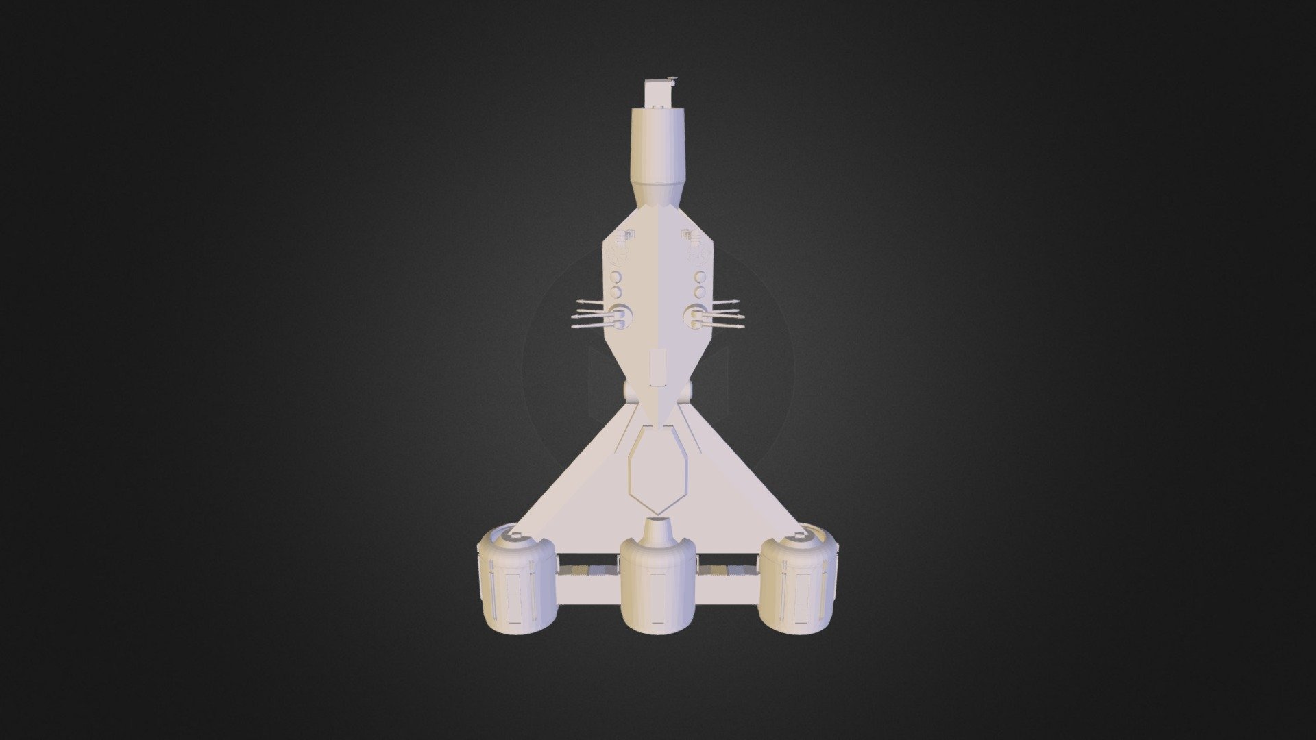Star Wars Republic Frigate - 3D model by 3dindustries [a7f6a93] - Sketchfab