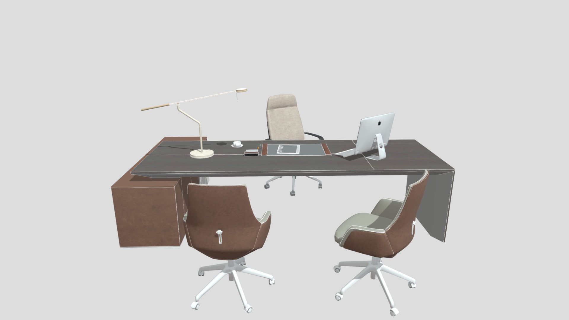 The Modern Desk - 3D model by mrtaoblue [a7f75f6] - Sketchfab