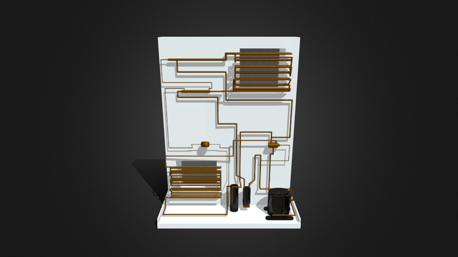 SAMSAT Refrigeration Exhibit v10 - 3D model by Moeen (@moeenus ...