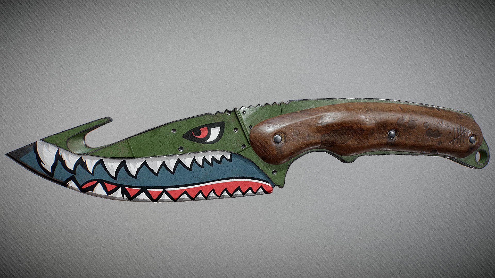 Gut - Shark Tooth - 3D model by BadtRIP (@badtripbg) [a7f81d7] - Sketchfab