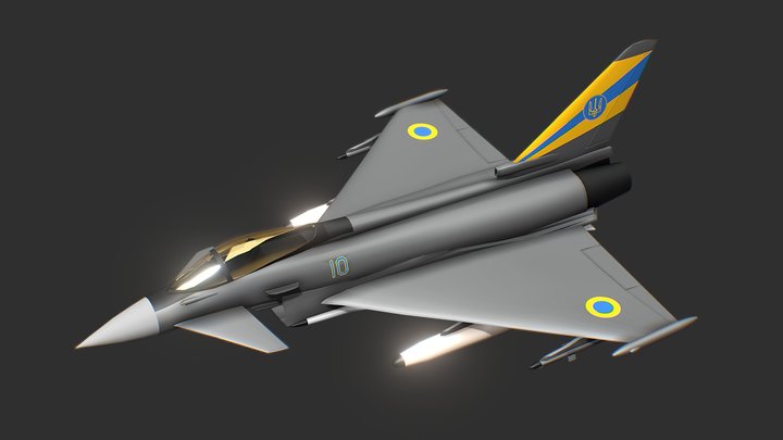 Eurofighter 3D models - Sketchfab