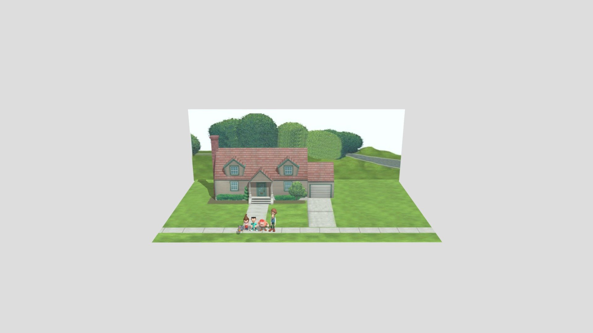 Jimmy Neutron the stage - Download Free 3D model by Jamessmartguy ...