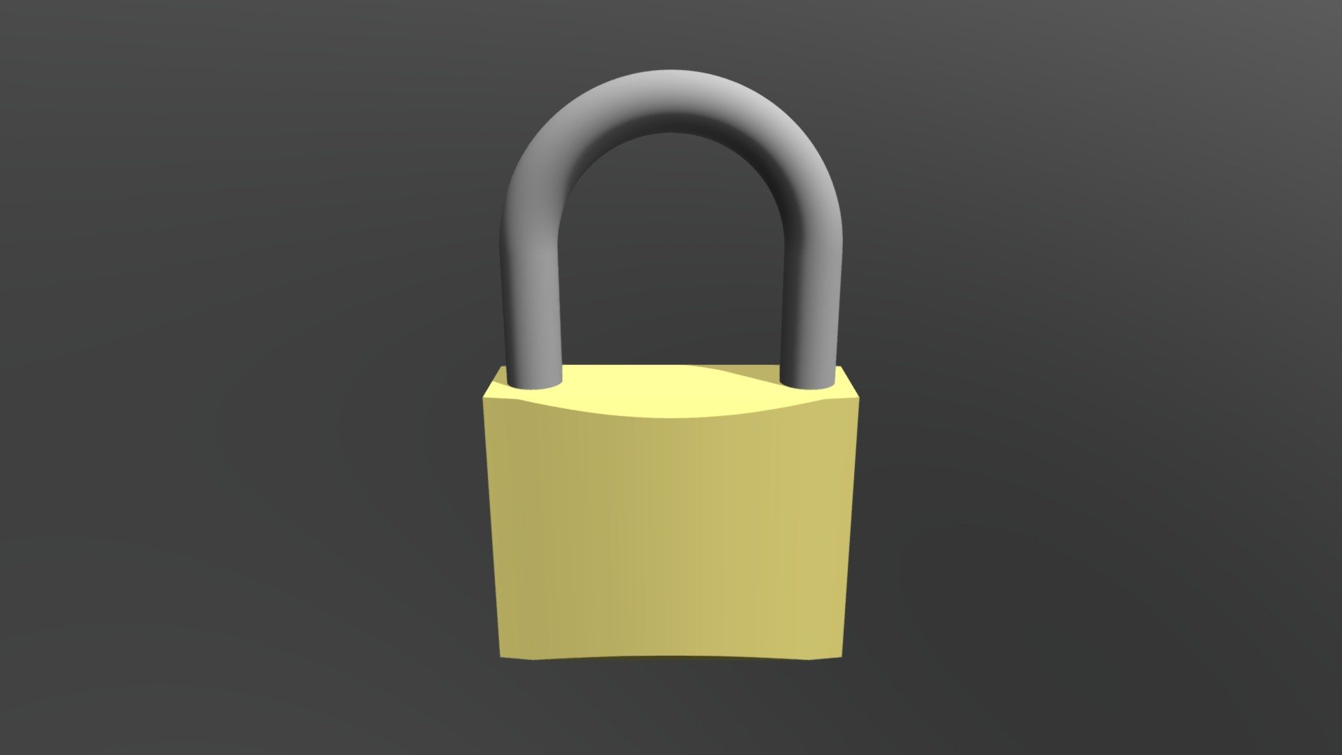 padlock no brand - Download Free 3D model by snuifhamster [a7f97ab ...