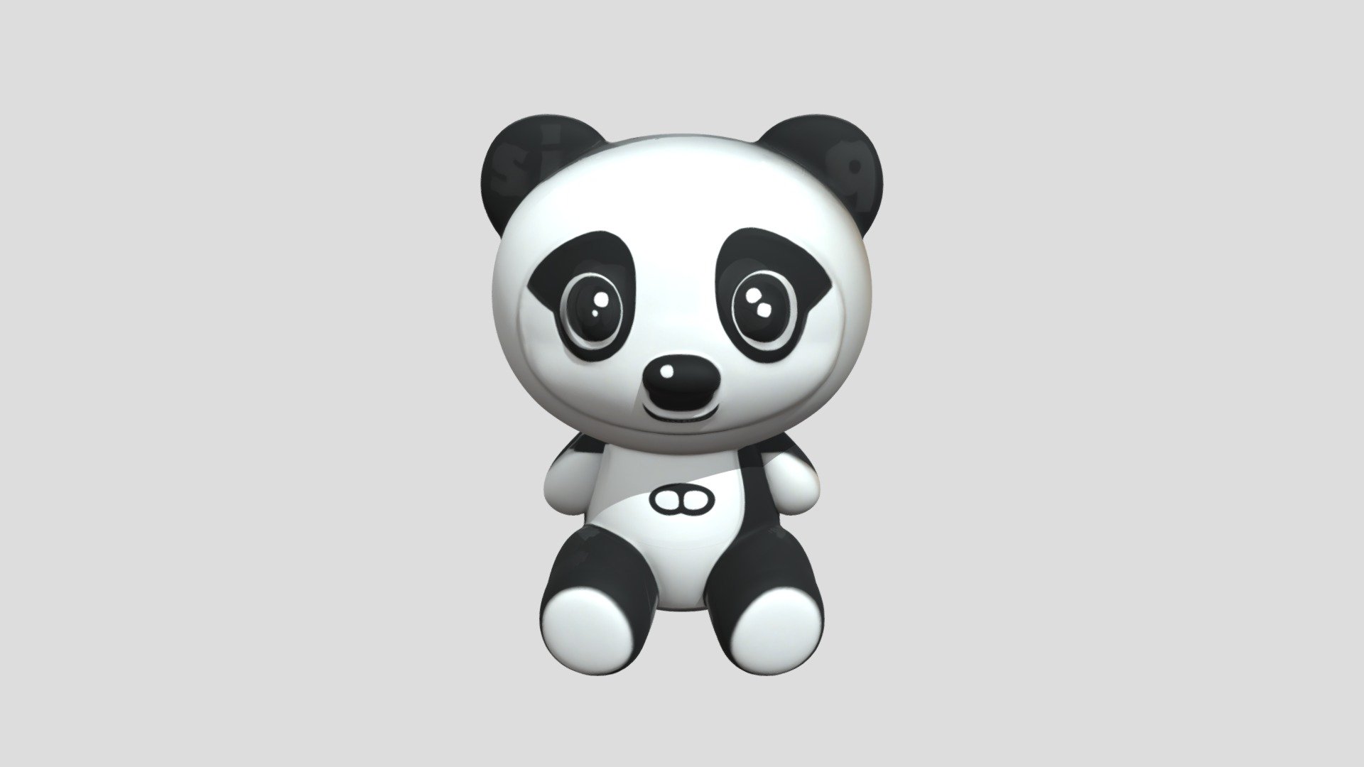 Panda Cuteness - 3D model by broongilda.mv [a7f9b16] - Sketchfab