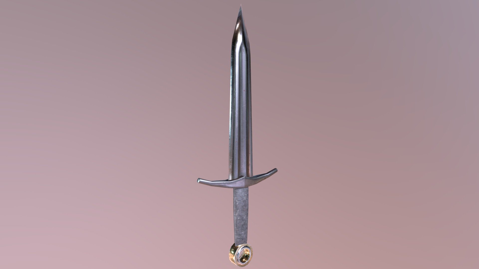 Simple dagger - 3D model by MariusTorseth [a7fa511] - Sketchfab