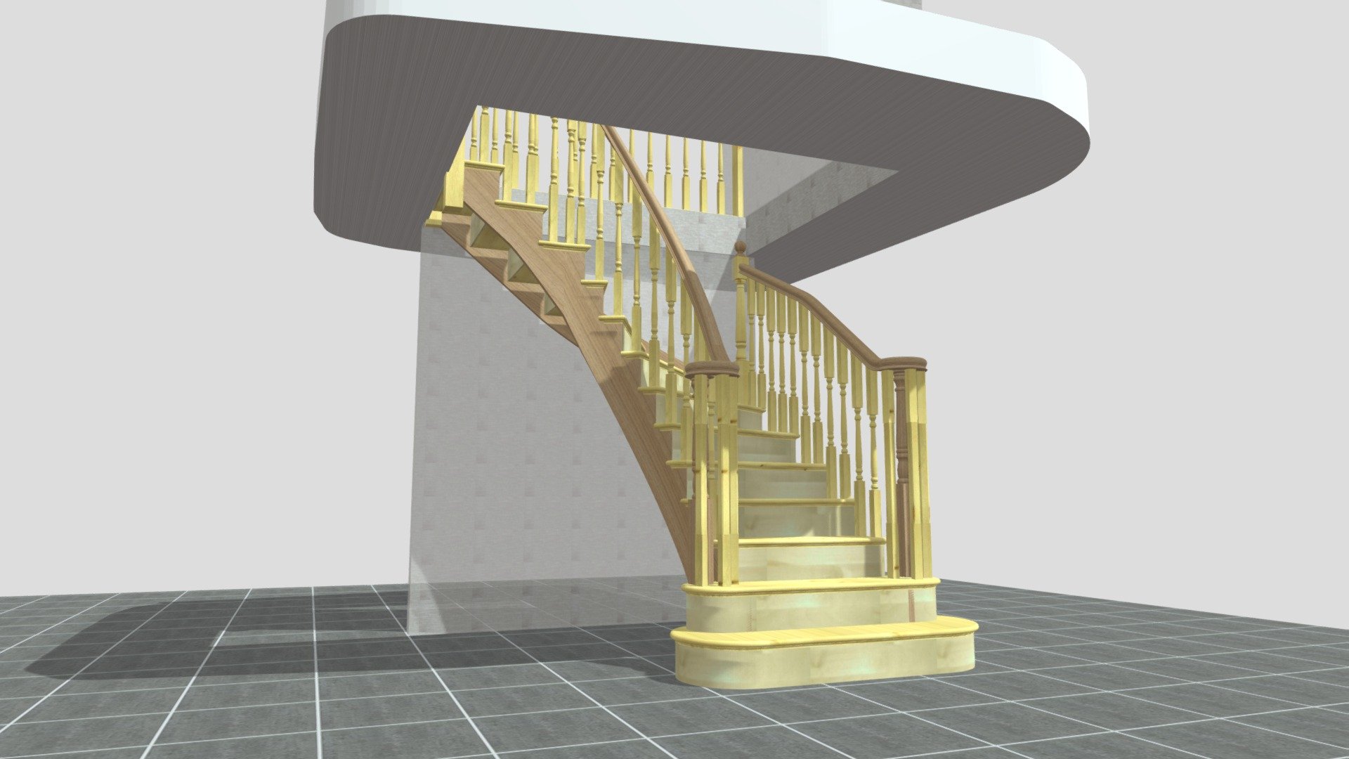 Inspire_Henley_curved - Download Free 3D model by JDJoineryLtd ...