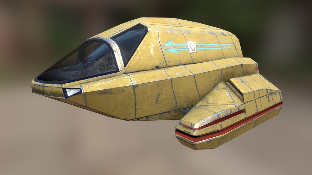 M-Type shuttle - 3D model by Brian C. Morris (@bcmorrisgr) [a7fc355 ...