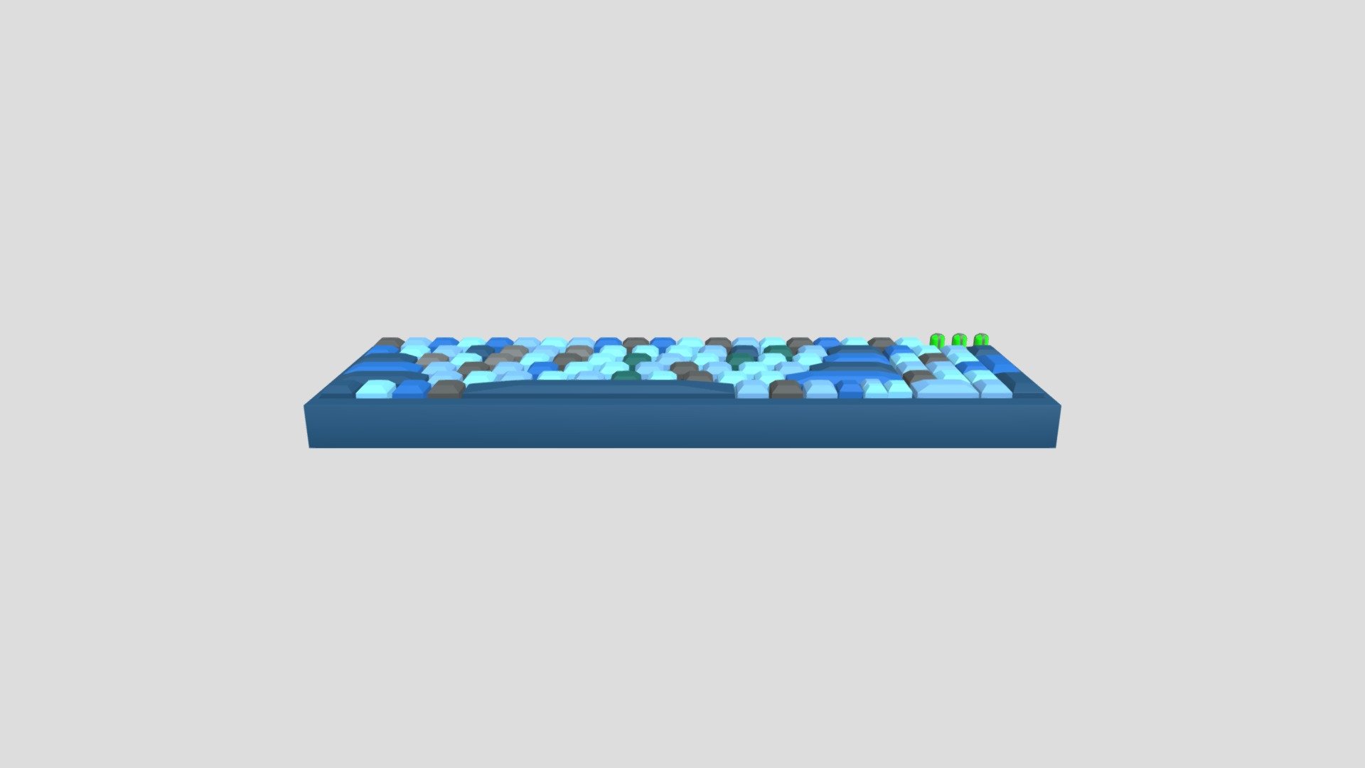 Keyboard - 3D model by mekton375 [a7fc375] - Sketchfab