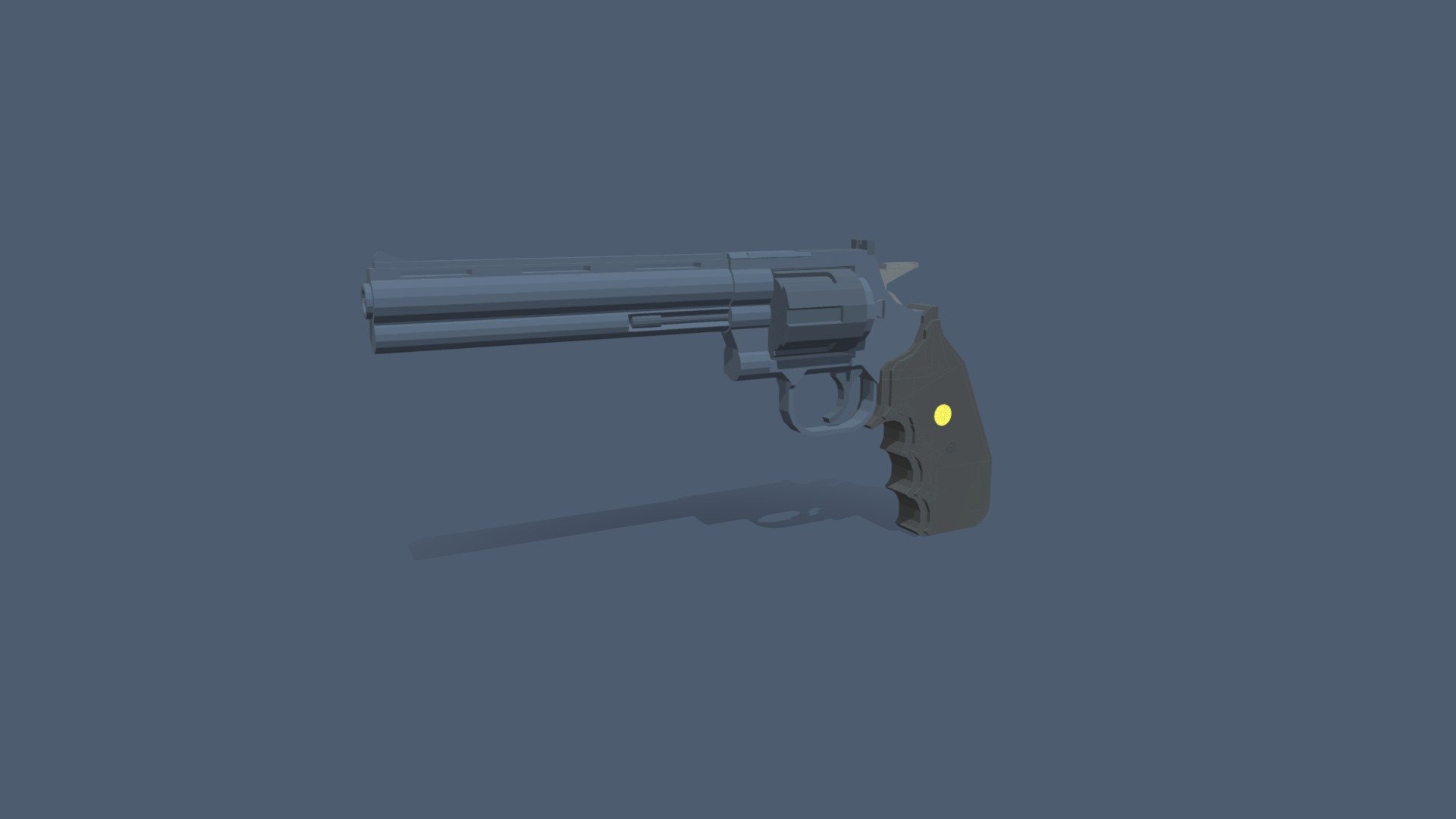 Colt Python made with Blockbench - 3D model by Egg_And_Fried [a7fd490 ...