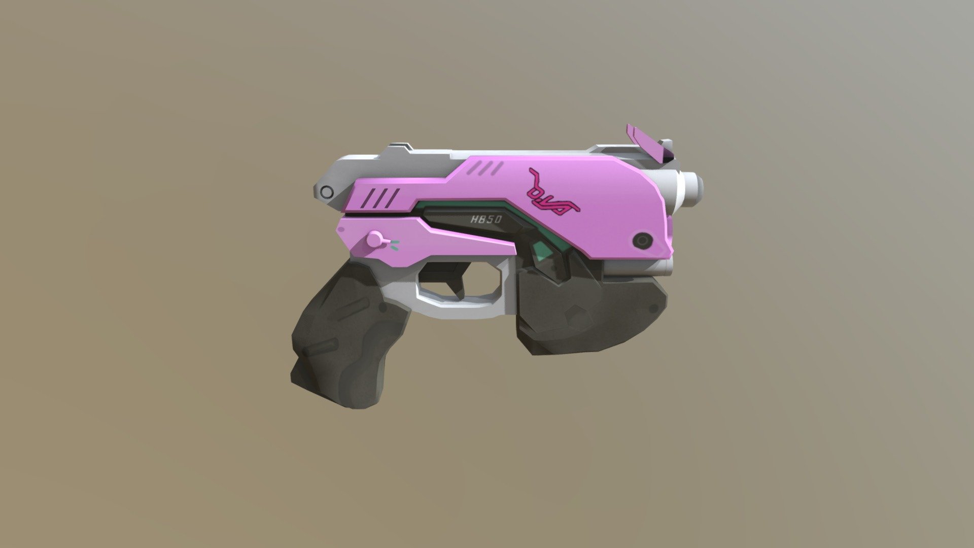 D'va Pistol - 3D model by W015909H [a7fdc30] - Sketchfab
