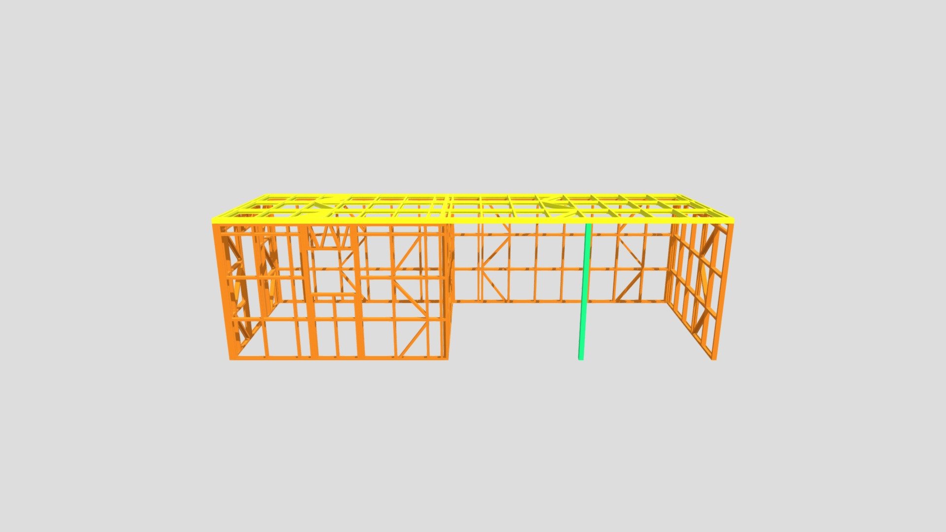 Shed And Garage Opt2 - Download Free 3D model by Steel Frame Solutions ...