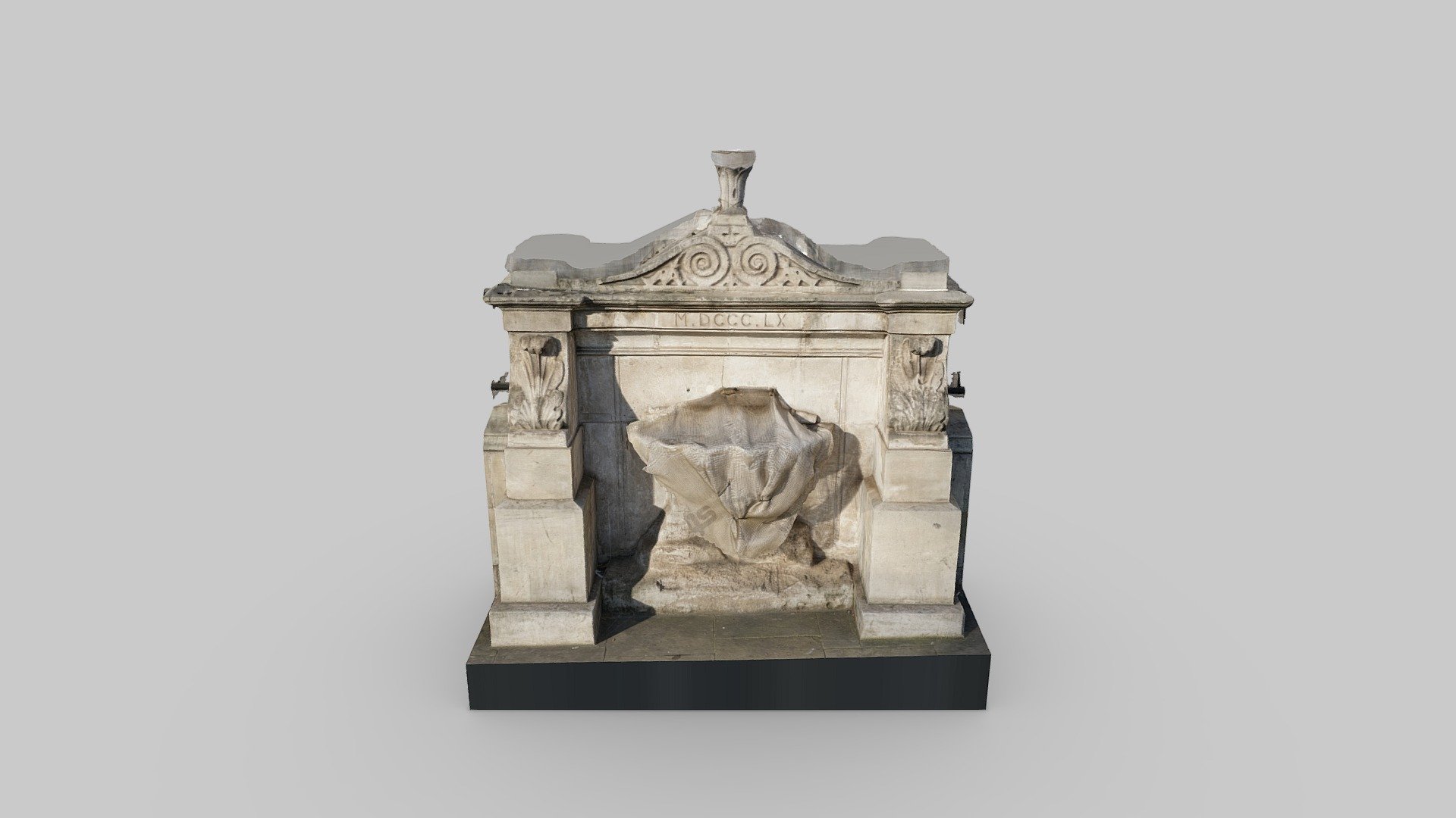 Drinking Fountain Grosvenor Crescent - Download Free 3D model by ...