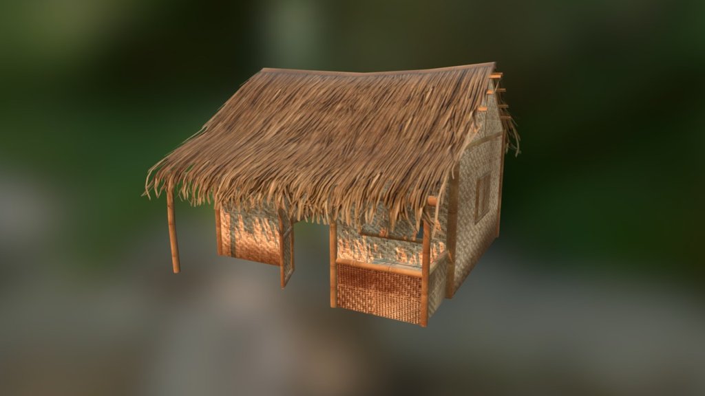 Gubuk - Download Free 3D model by Dwi Widodo (@kidzt) [a7ffdef] - Sketchfab