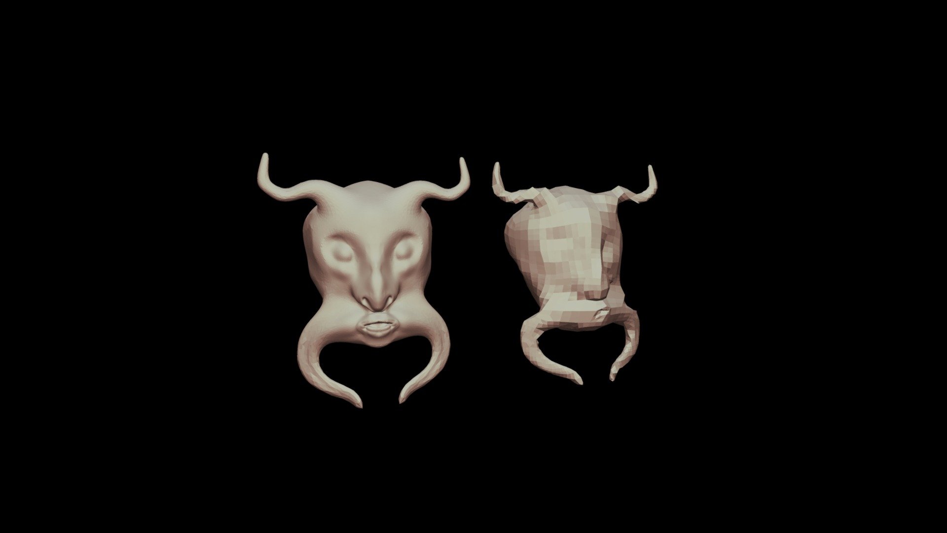 Monster Head Final - 3D model by ParkerJLloyd [a800225] - Sketchfab