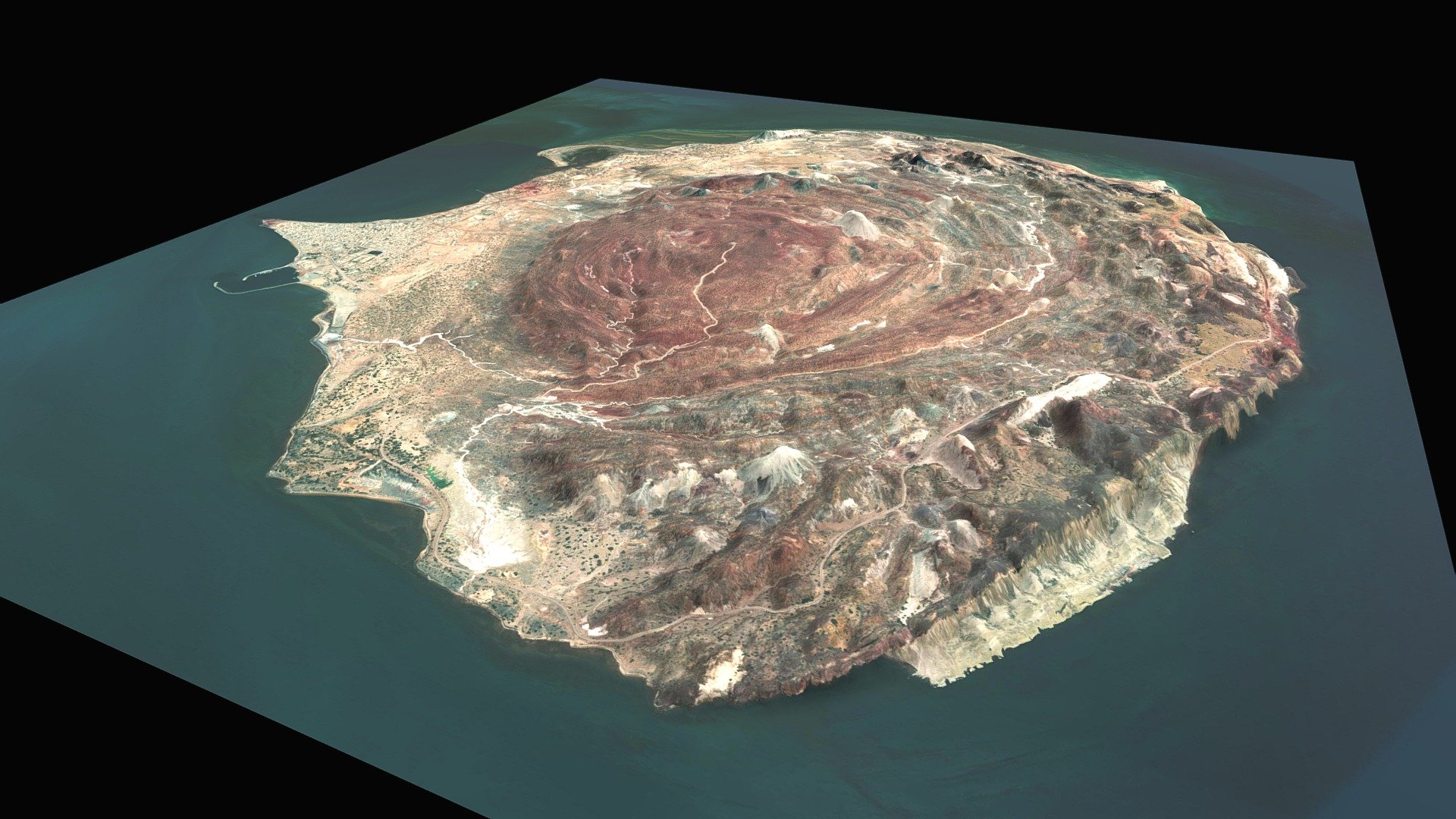 Salt dome 10, Iran - Download Free 3D model by Sara Carena ...