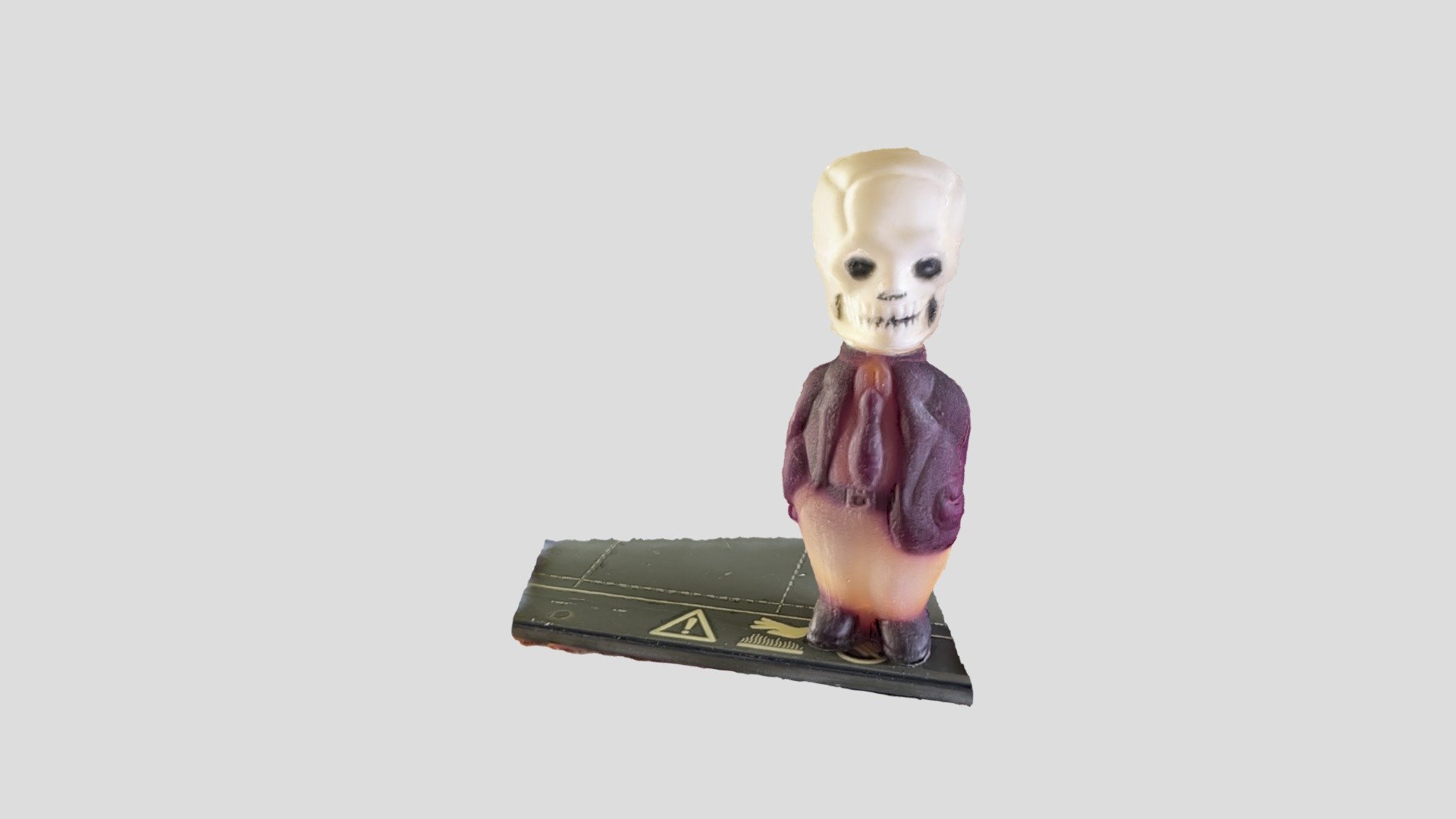 Dapper Skeleton Candy Holder from the 1980s - 3D model by Edward.Clark ...