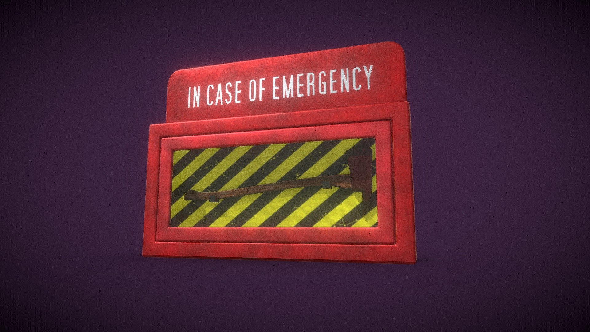 Emergency Axe Case - 3D model by mhze [a803902] - Sketchfab