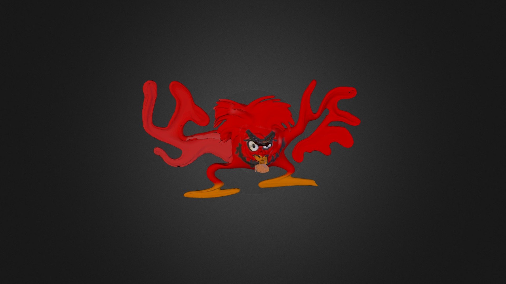 Angry Neckbeard Bird - 3D model by viktorsensei [a803f18] - Sketchfab