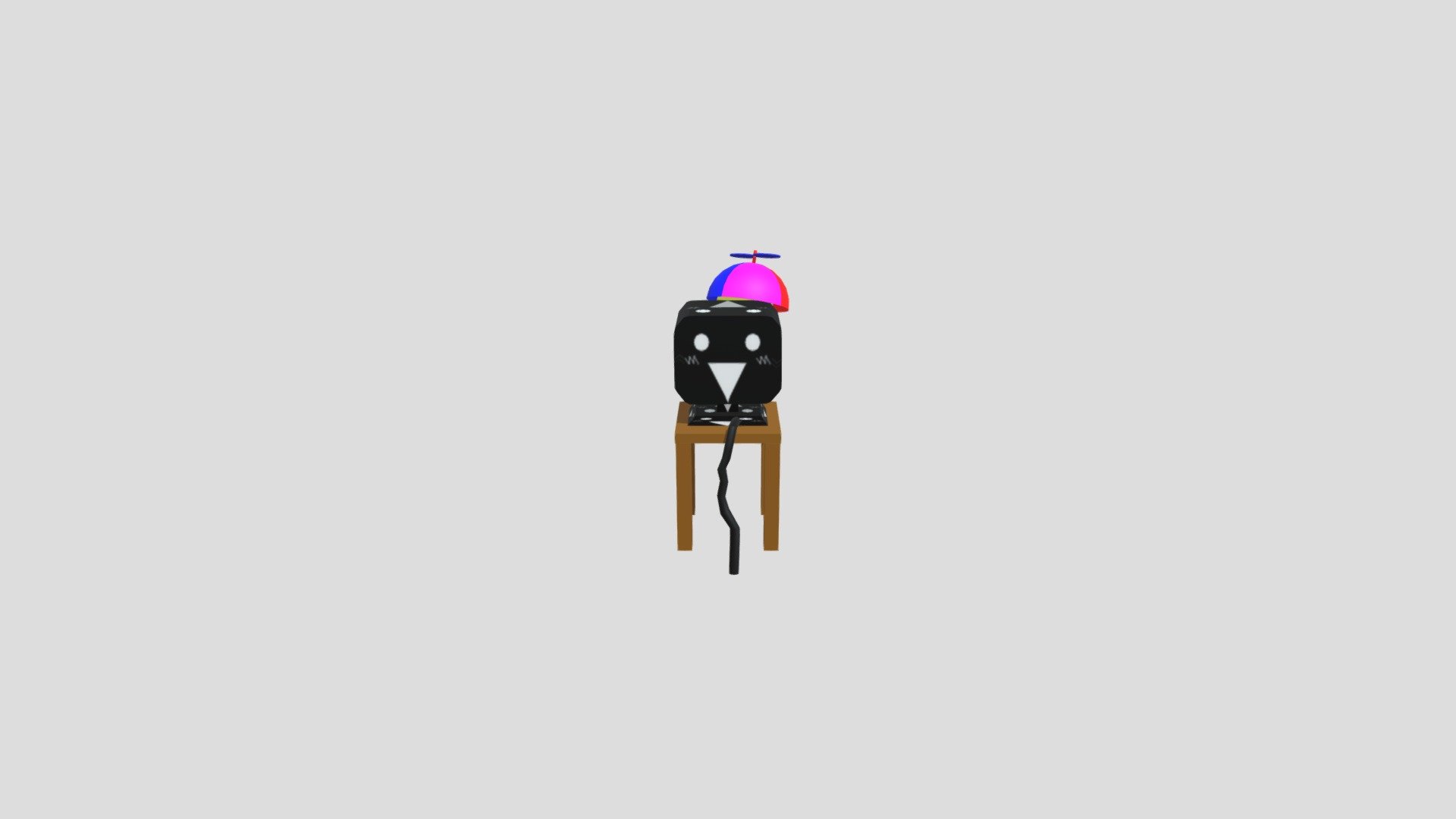 Mr. Fun computer (Sprunki incredibox) - Download Free 3D model by ...