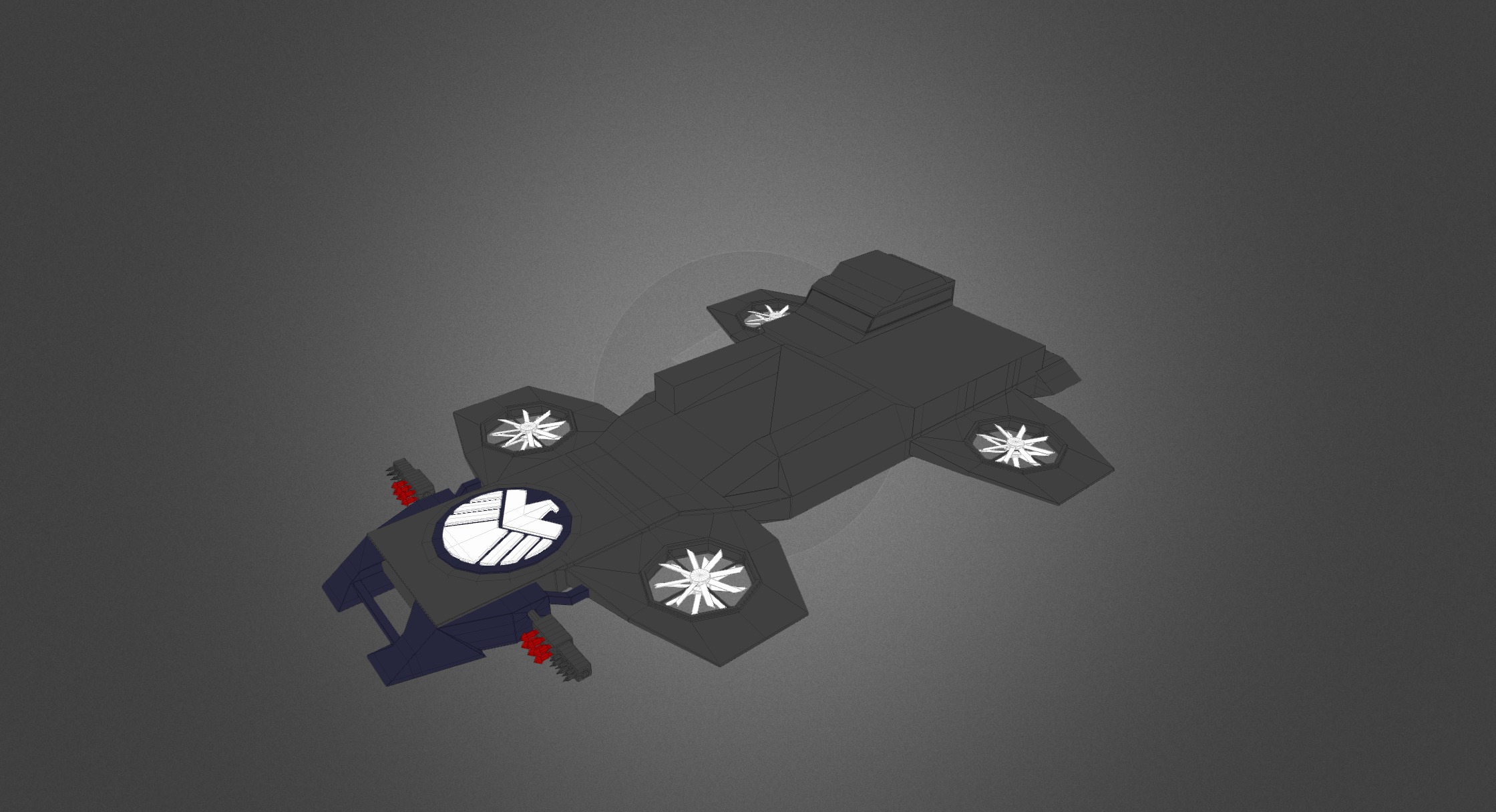 Helicarrier - 3D model by Crimson X (@be1stmaster) [a80650f] - Sketchfab