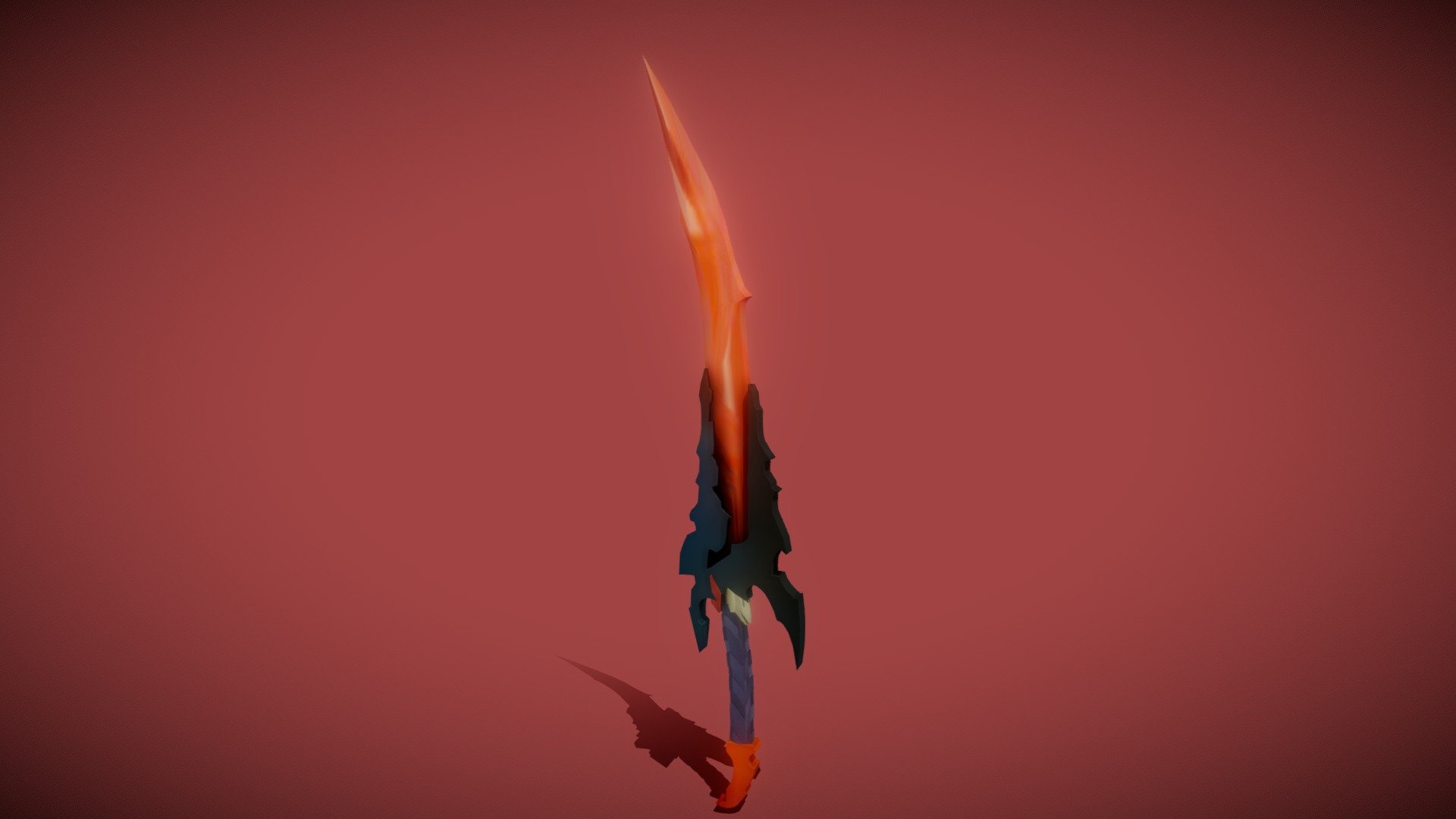 Solo Leveling Wrath Dagger - Buy Royalty Free 3D model by LIGHT KING ...