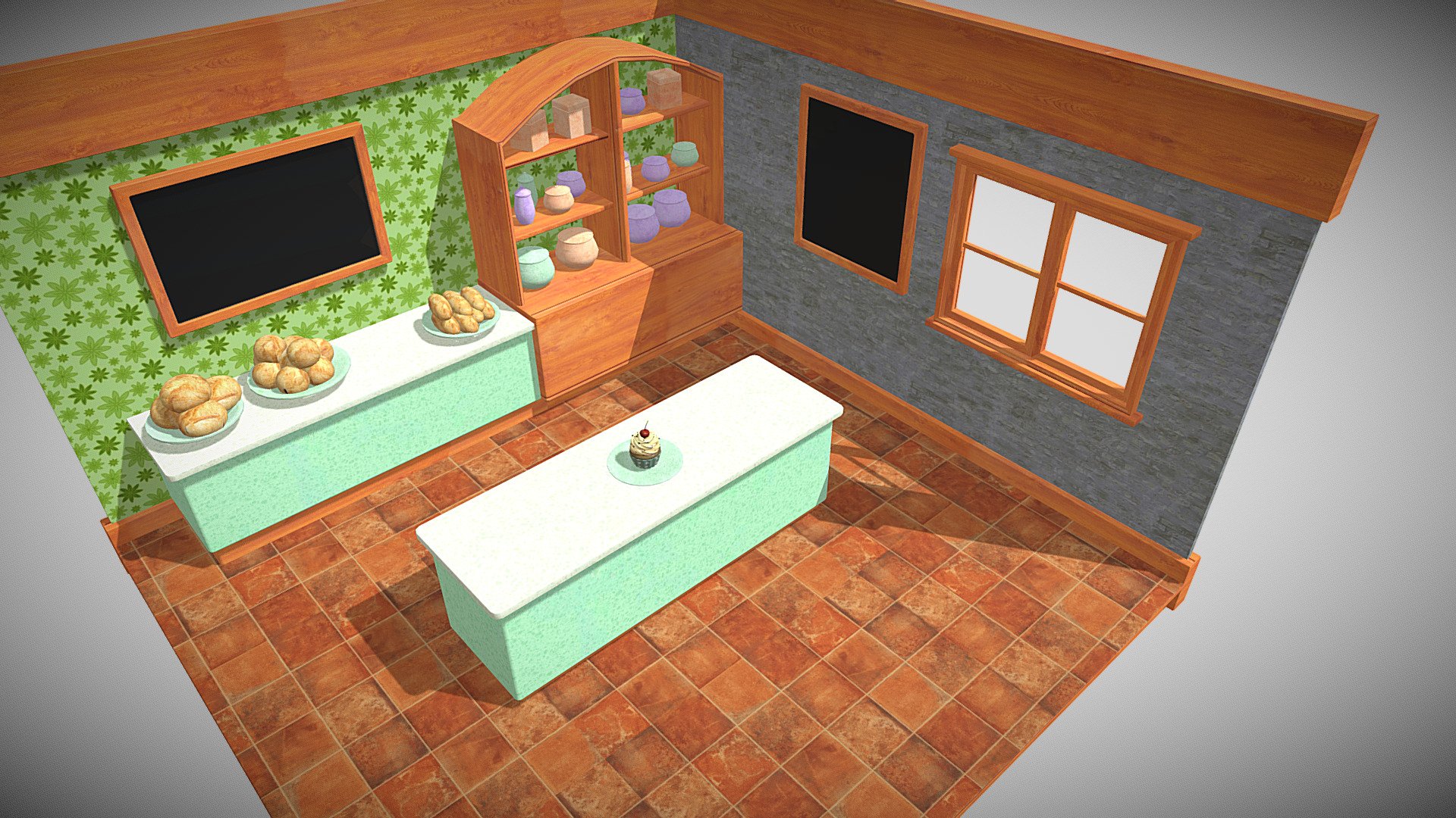 Bakery - 3D model by rsg823 [a807706] - Sketchfab