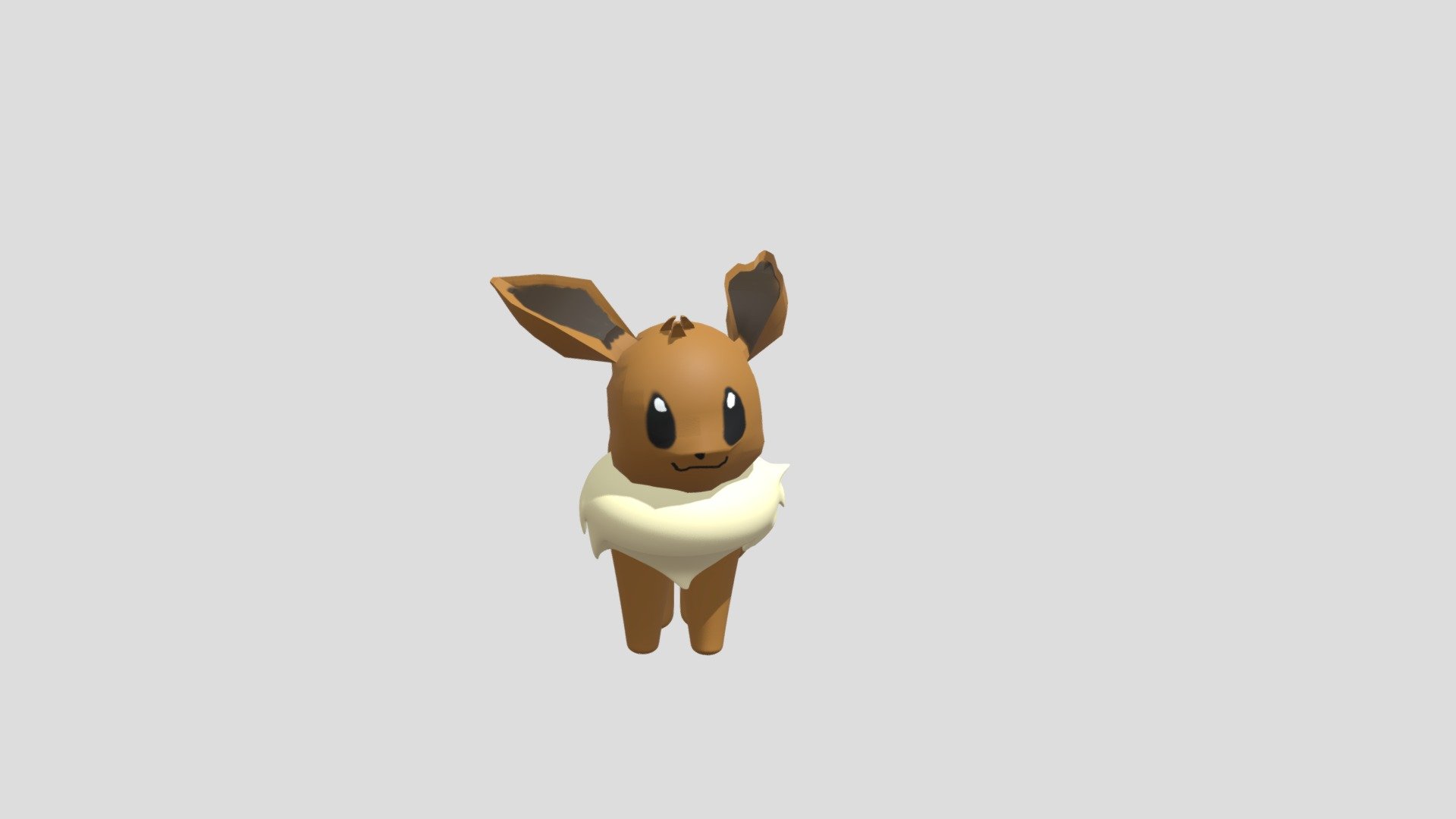 eevee - 3D model by jgw4394 [a8078d1] - Sketchfab