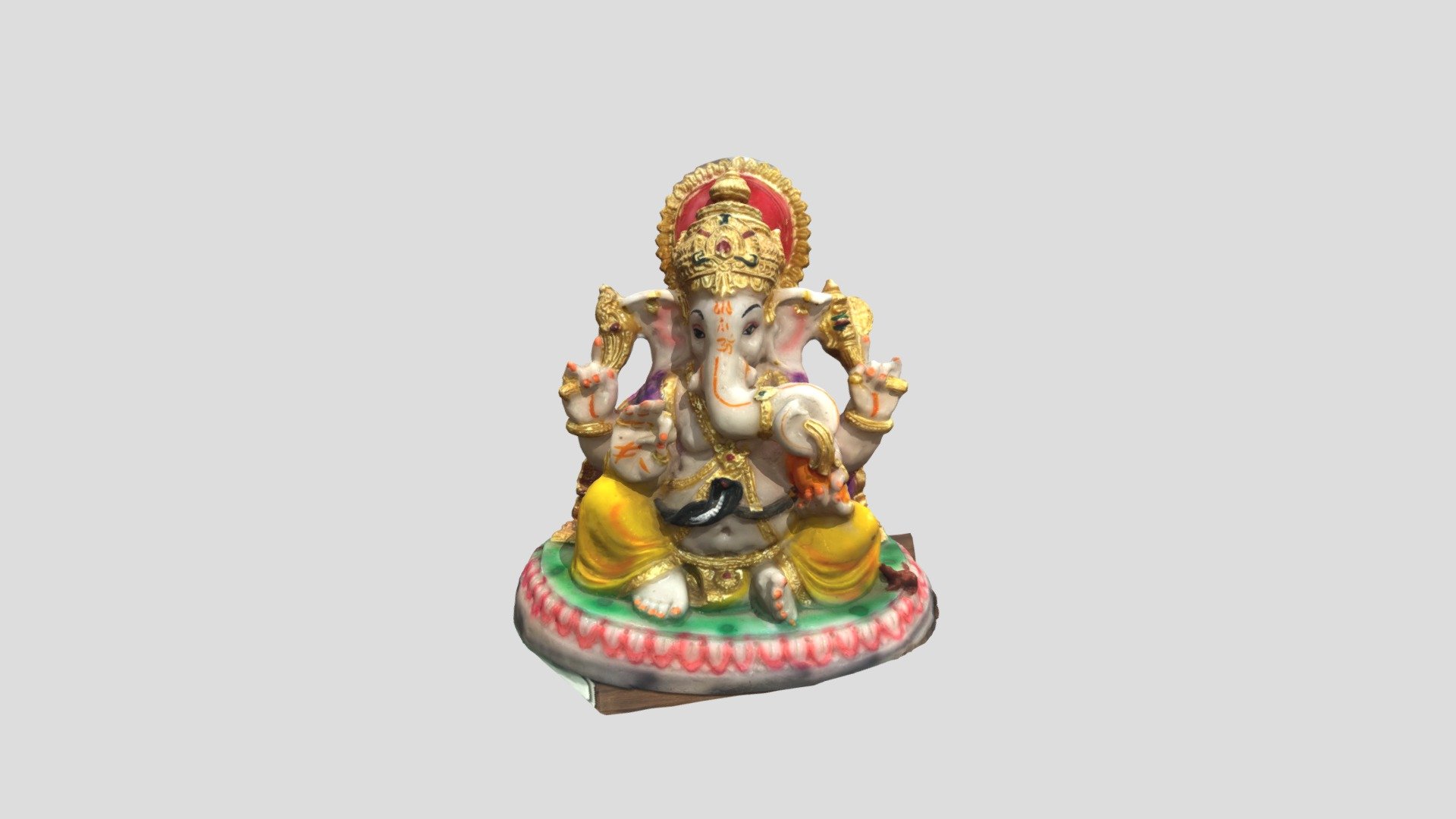 Medium_Ganesh - 3D model by UtkarshTyagi [a807edc] - Sketchfab