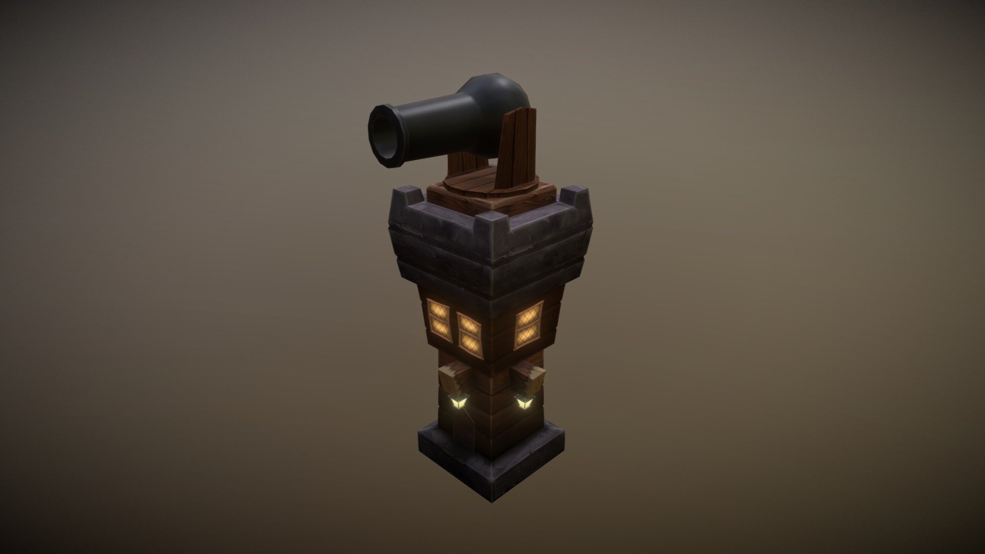 Cannon Fire - 3D model by Barstooly [a808bcf] - Sketchfab