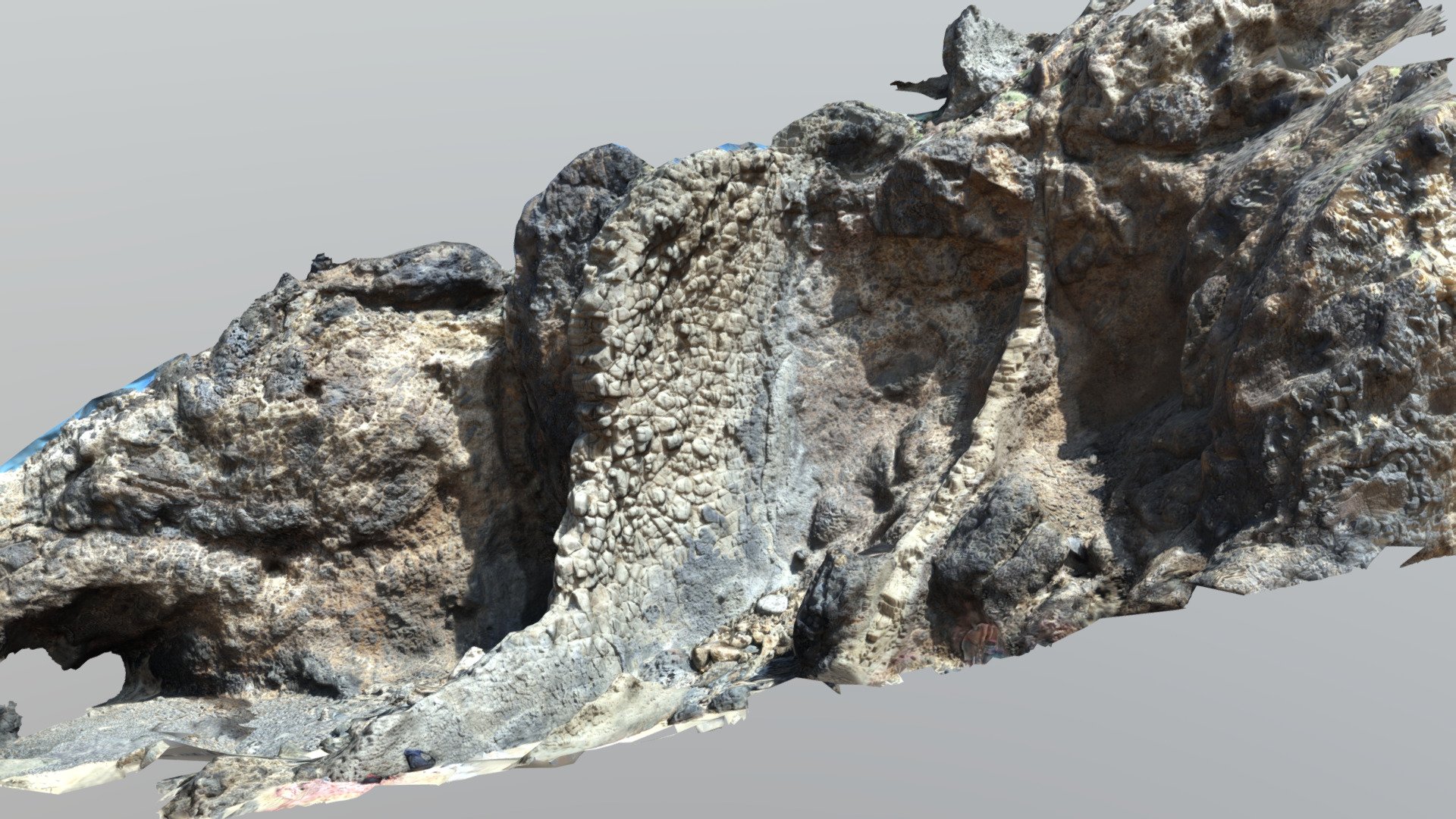 Dyke Basaltique - Download Free 3D model by Tavernier Amaury ...