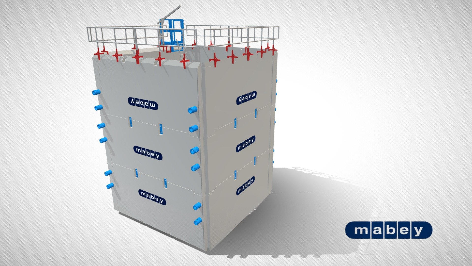 Versa Shield with End Panels - 3D model by Mabey Hire (@MabeyHire ...