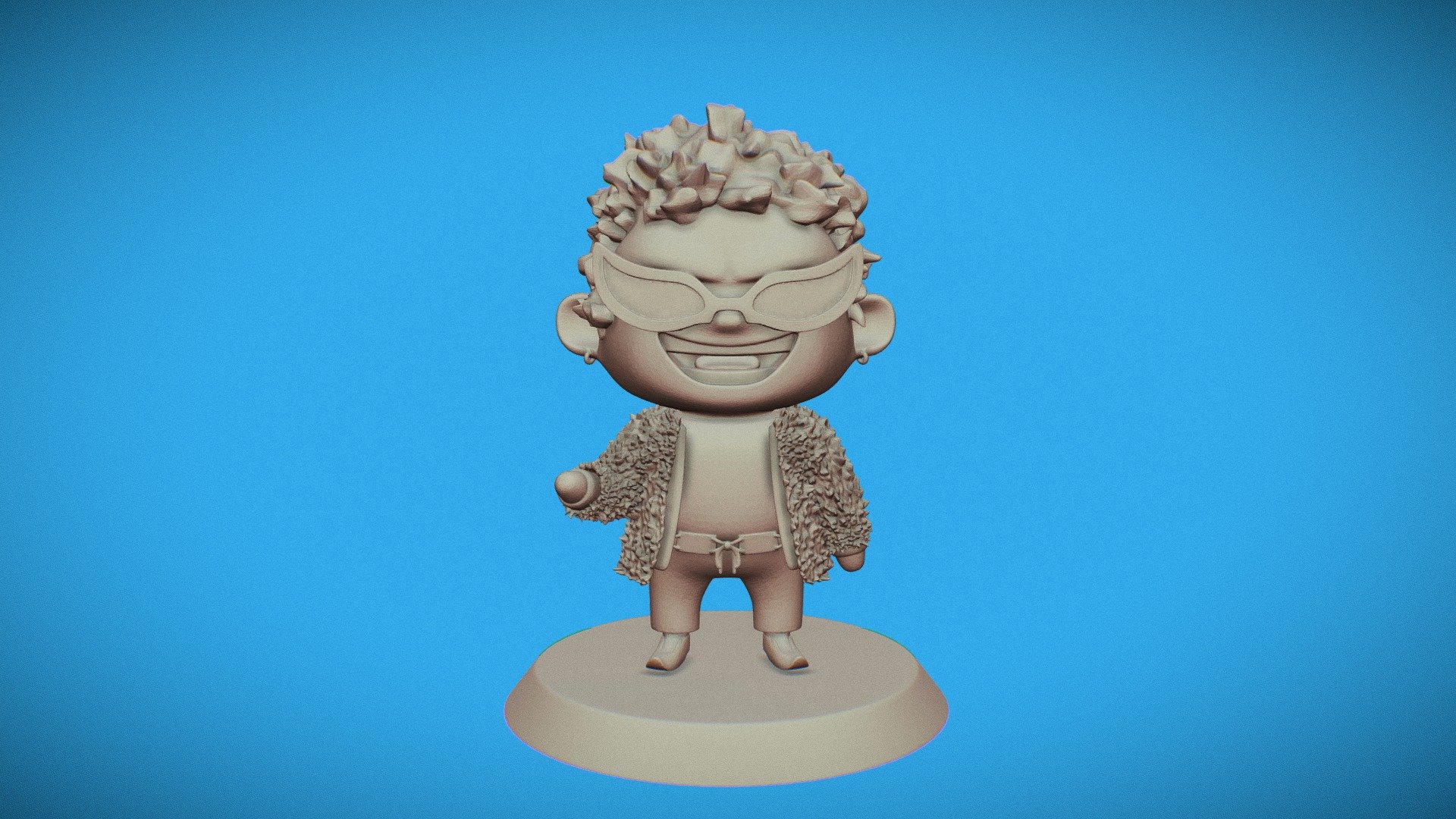 Donquixote Doflamingo Chibi - One Piece - 3D model by DChacal 3D Prints ...