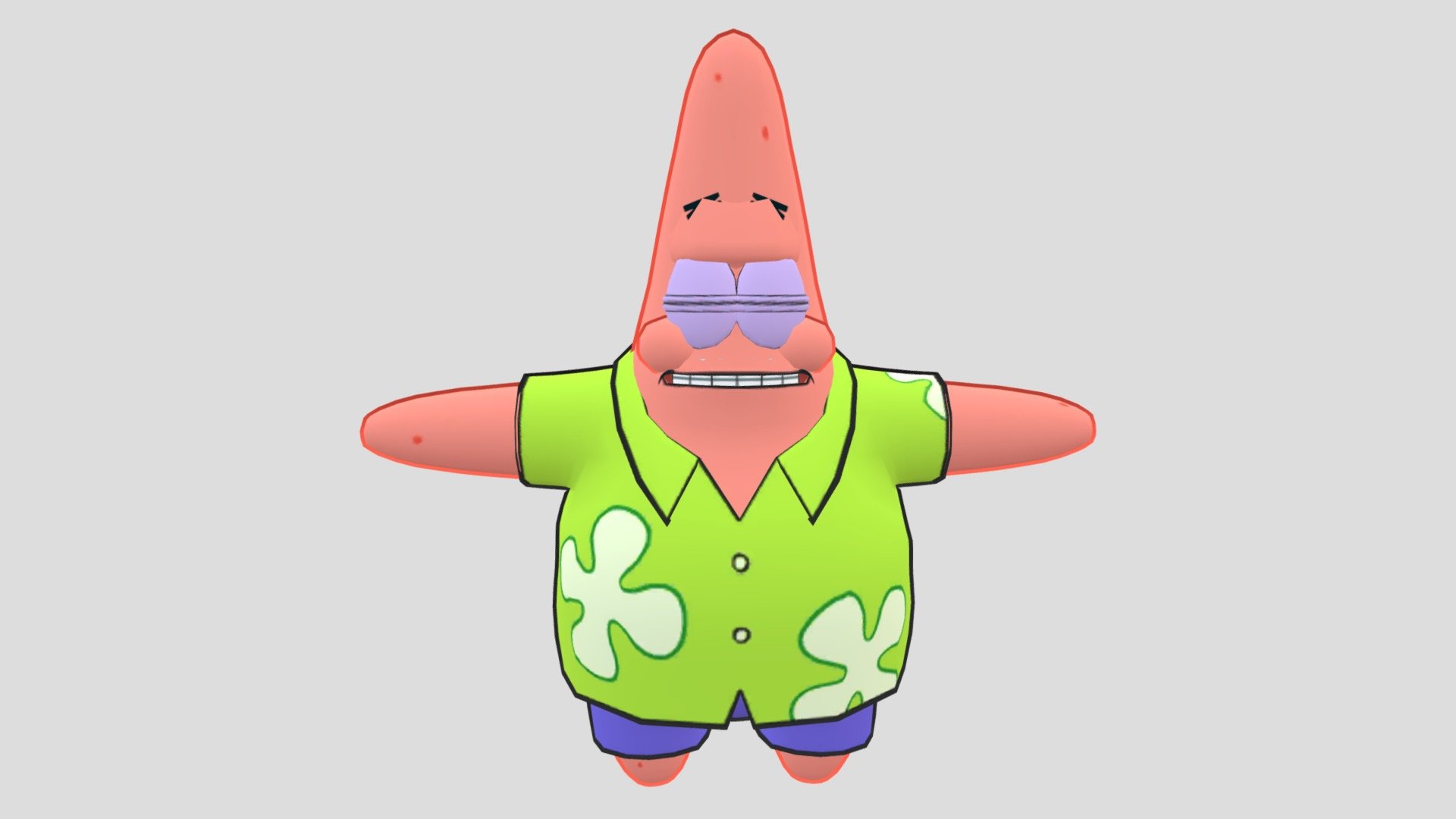 TSCP - Patrick (Patrick Star Show) - Download Free 3D model by SMF ...