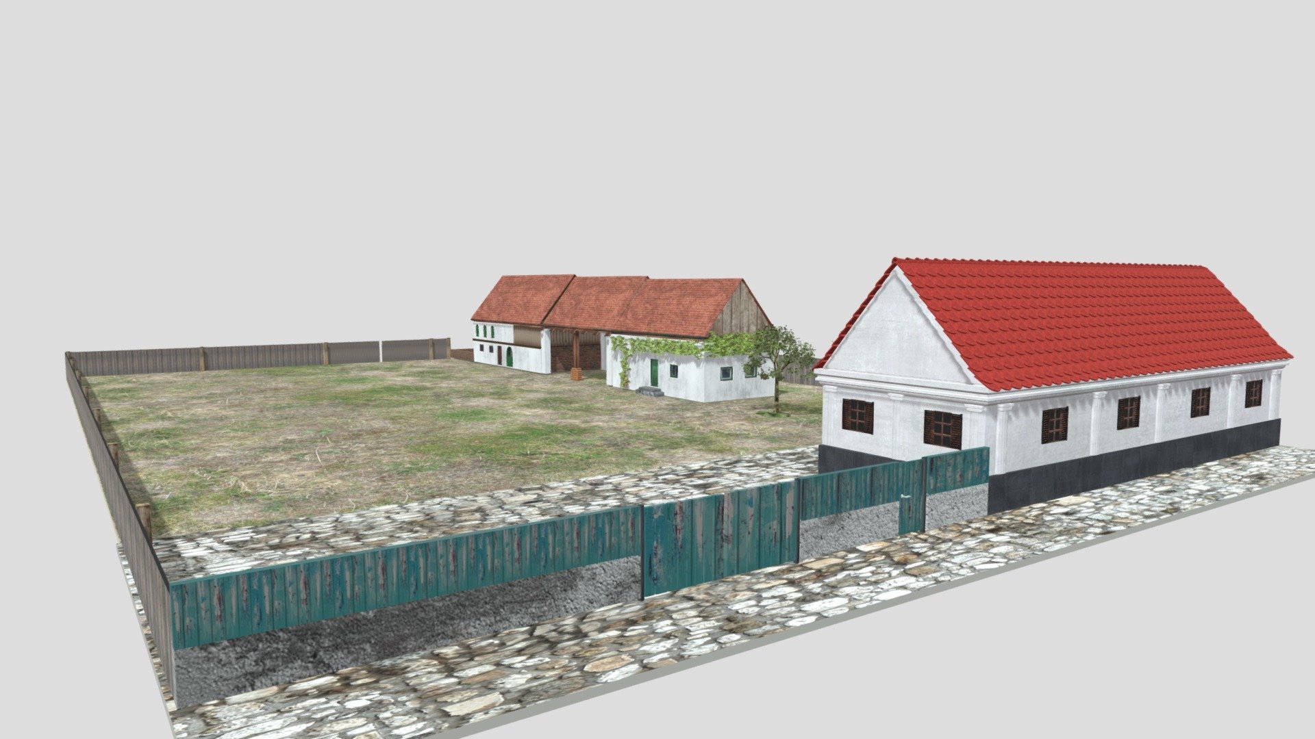 Slavonian Smal Farm - Download Free 3D model by gogiart (@agt14032013) [a80b81c] - Sketchfab