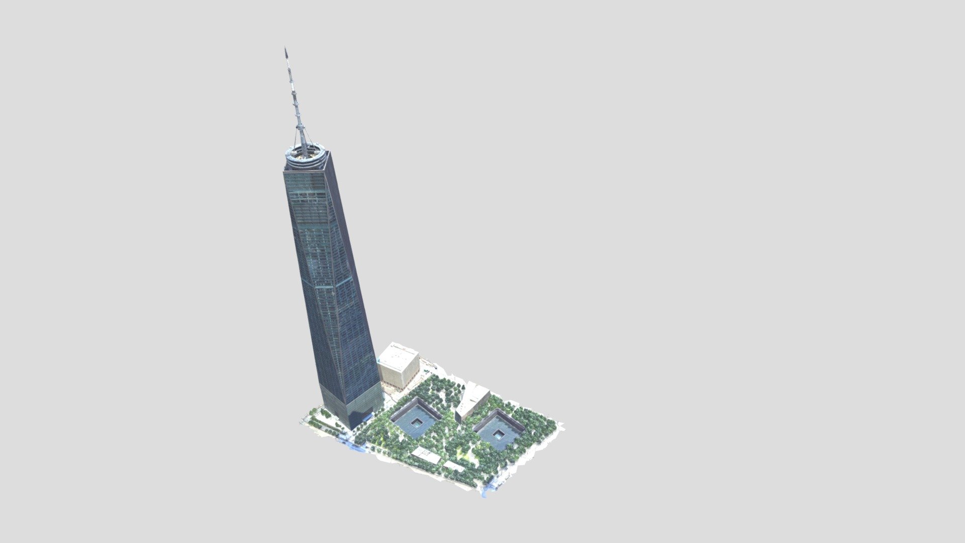 ONE WORLD TRADE CENTER - Download Free 3D model by PeeJaa [a80c4e4 ...