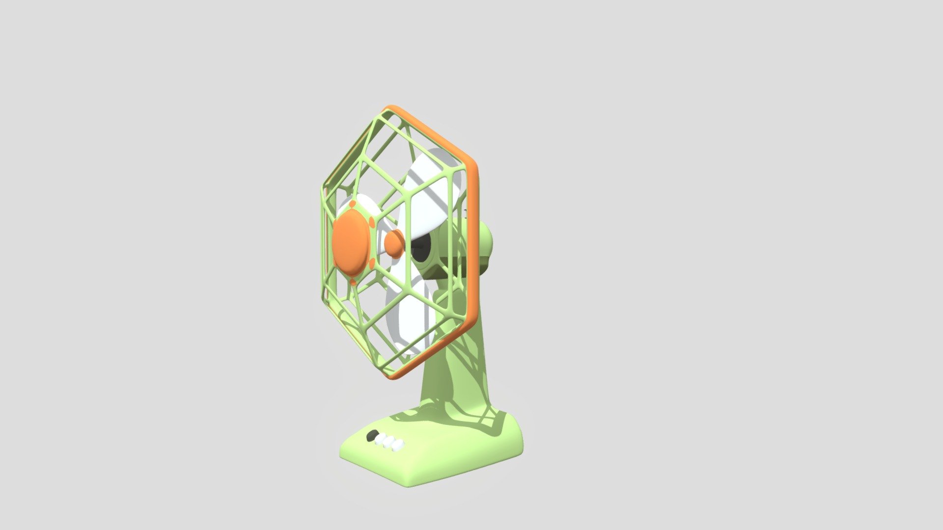 portable electric fan-lowpoly - 3D model by miinhduc (@minhducdt15 ...