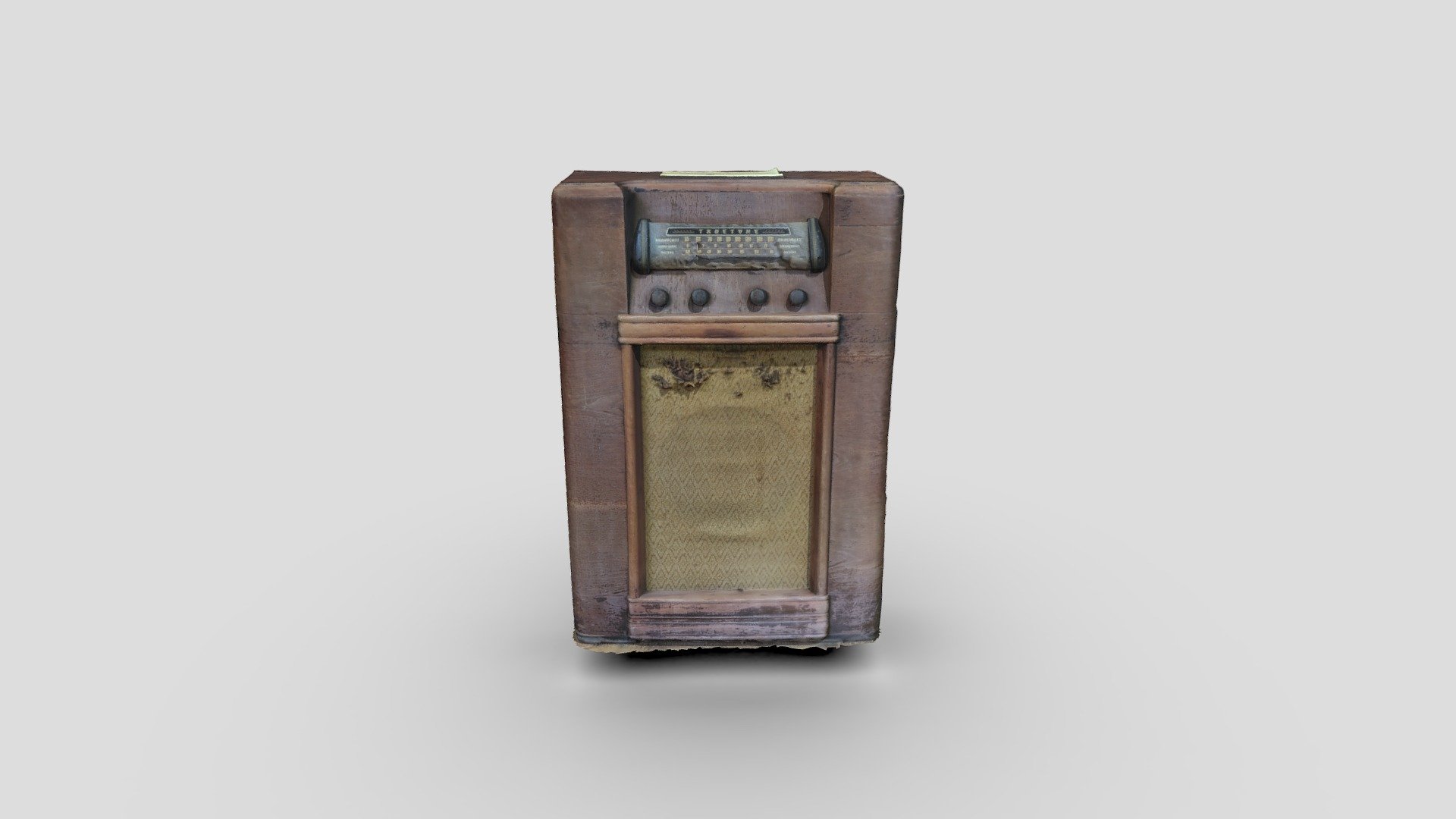 Old Radio - Butler Museum - Download Free 3D model by Chris Farr ...